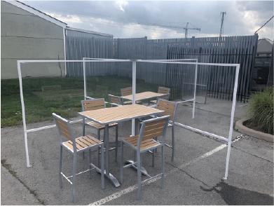 Patio Divider | OutFront Portable Solutions